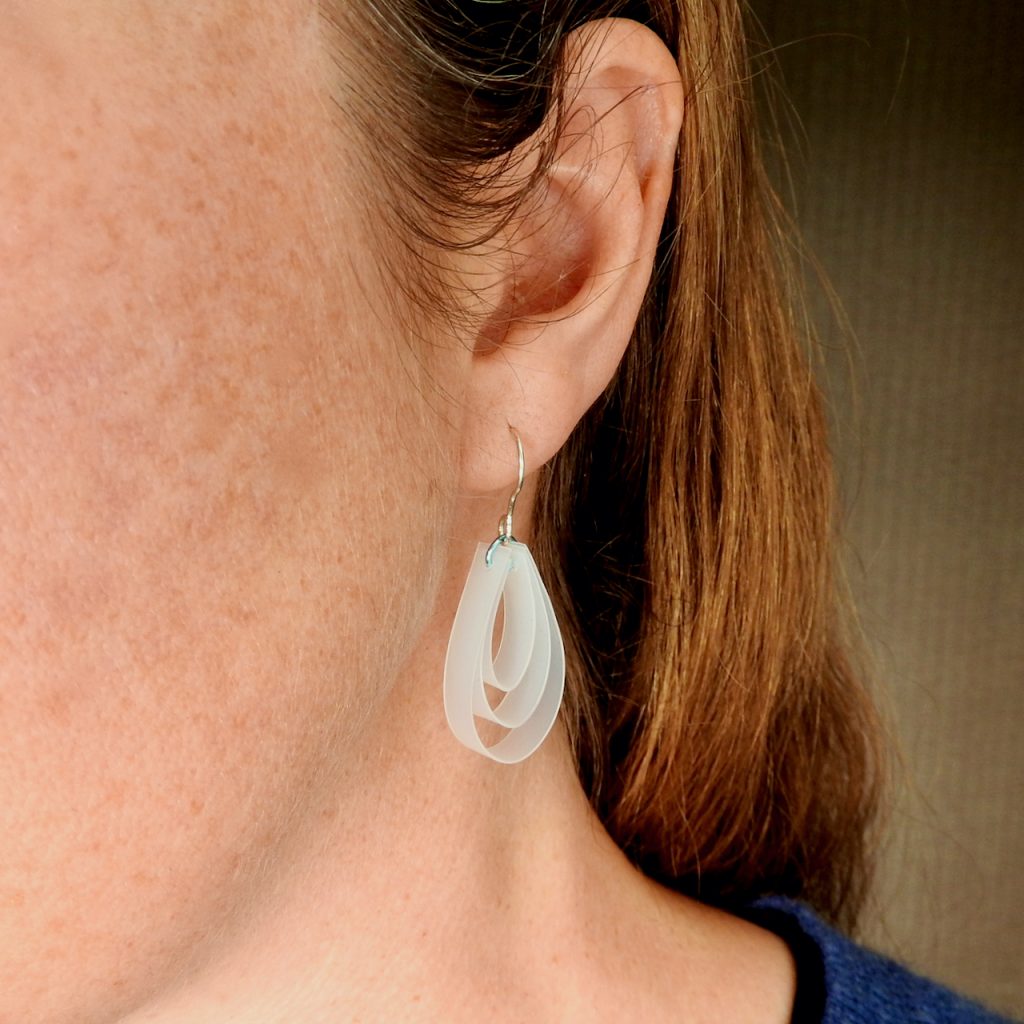 R3 Water Drop Earrings - Curlicue NZ ~ Eco Jewellery Handmade in New ...